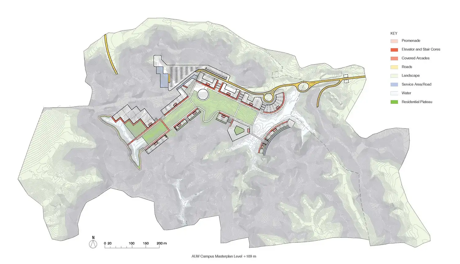 Master Plan Design for Asian University for Women - Architect Iqbal Habib